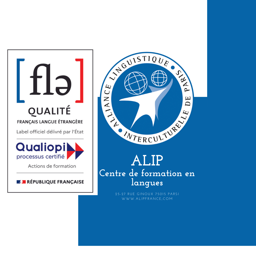 ALIP Qualiopi & Label FLE - ALIP - Language school - Paris