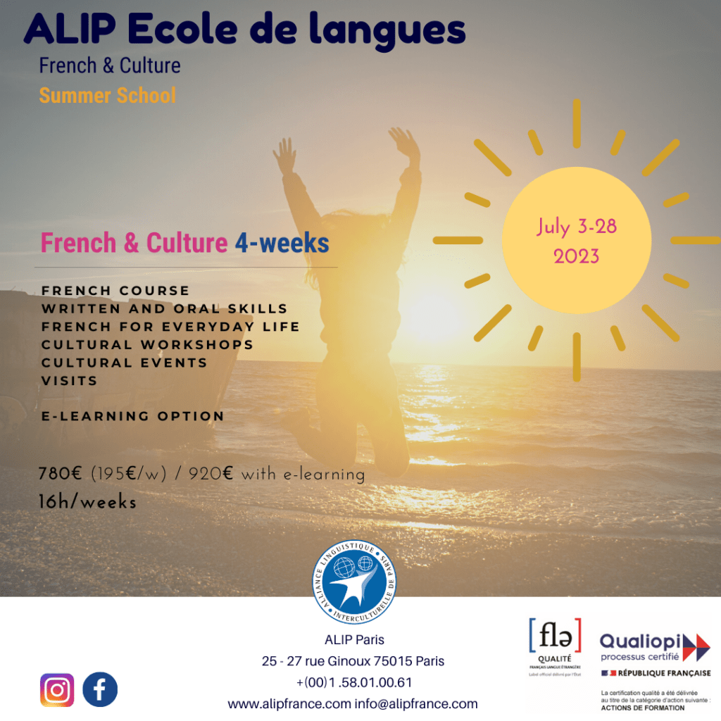 ALIP - Language school - Paris